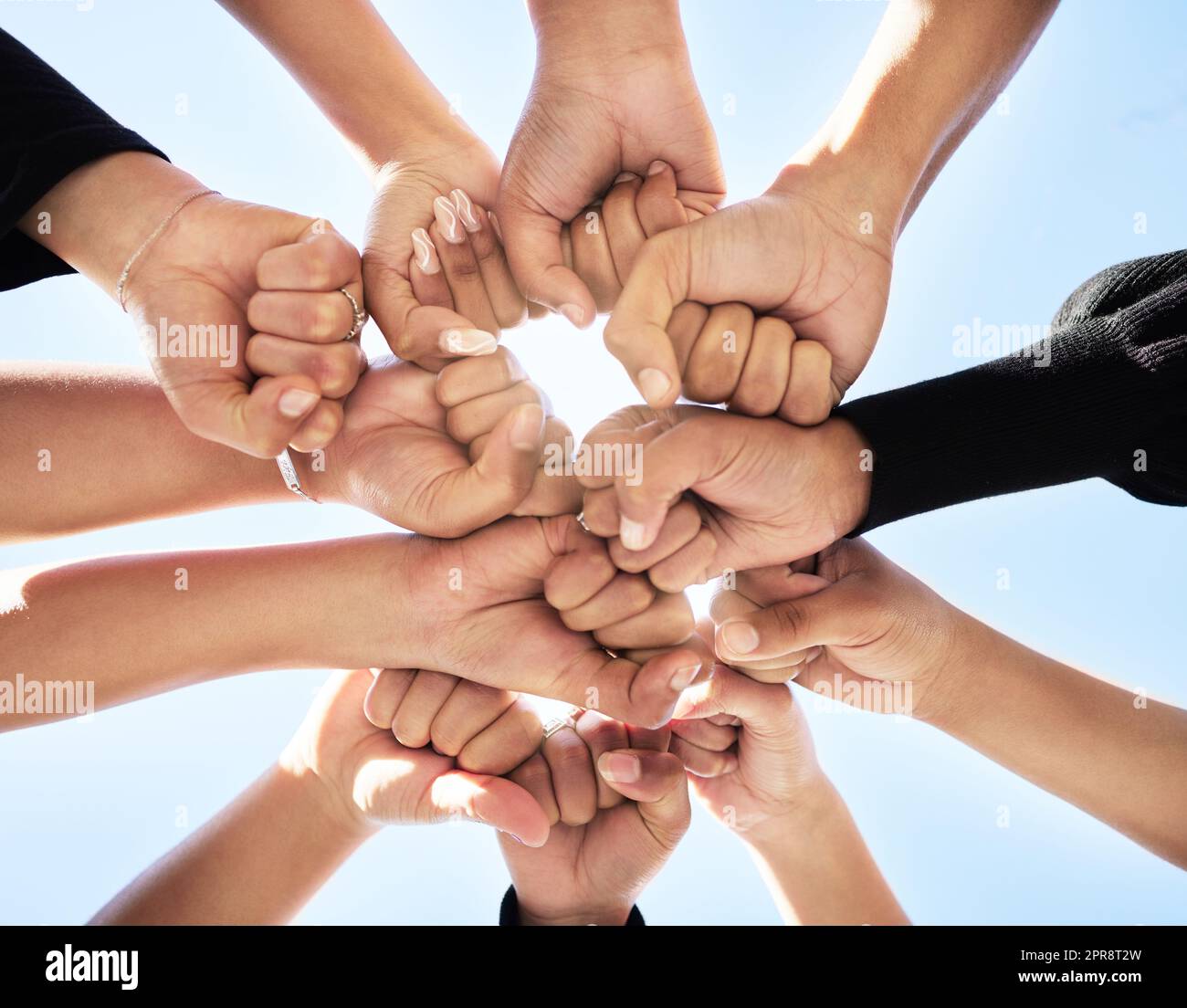 Power of group hi-res stock photography and images - Alamy