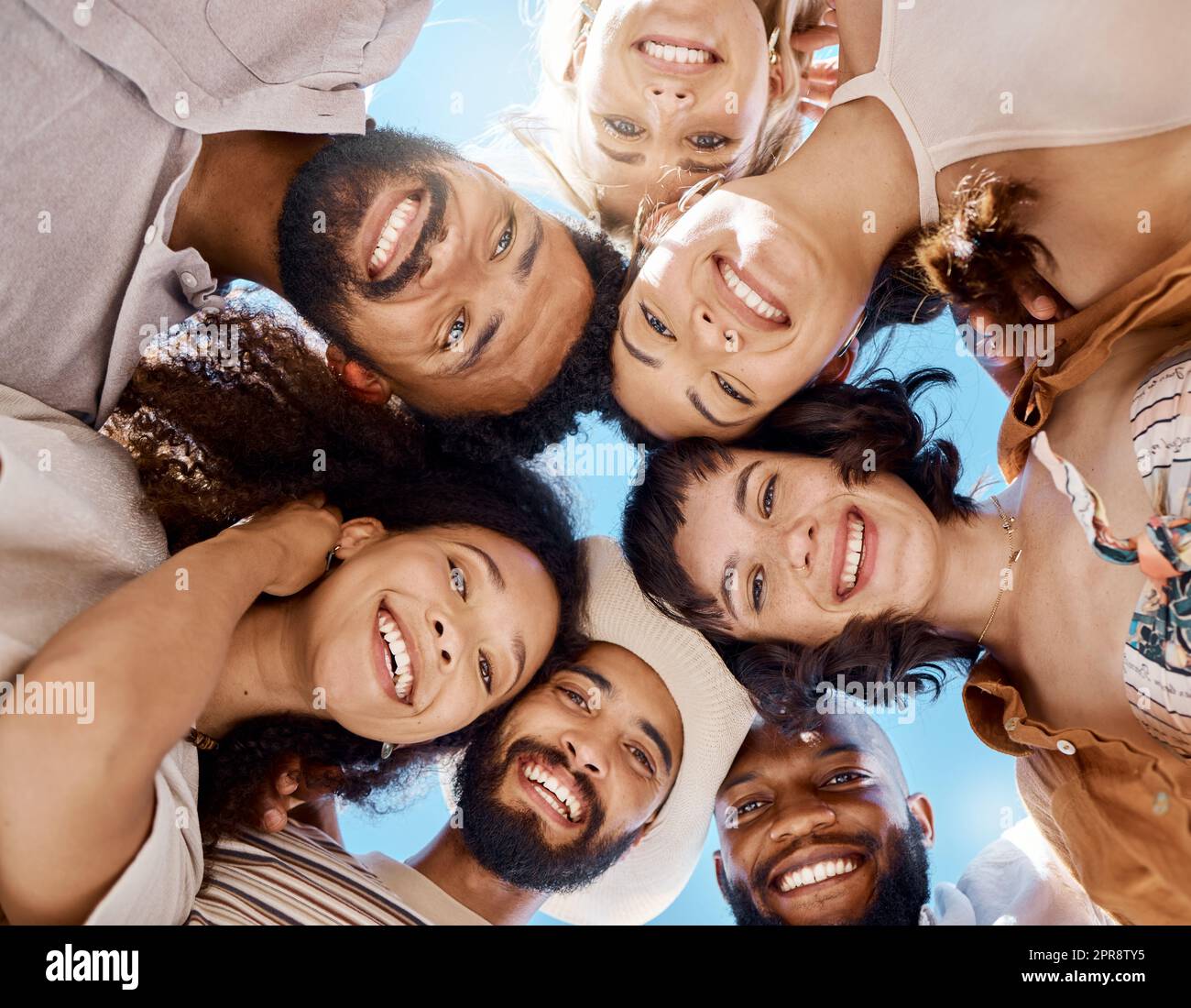 Cherish your besties. a group of friends standing together in a huddle ...