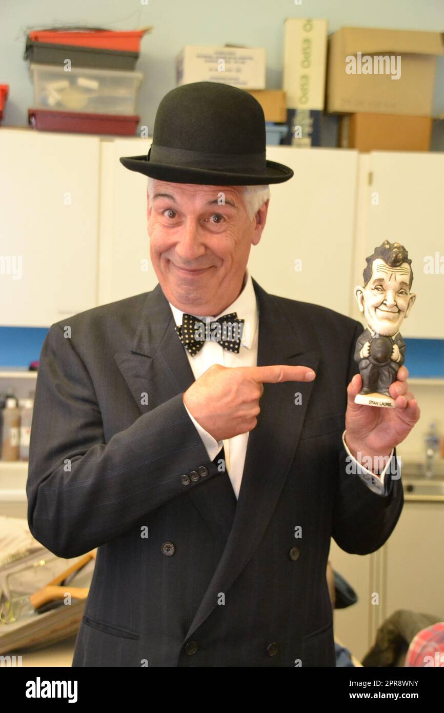 Jeffrey Holland & Mr Laurel Stock Photo - Alamy