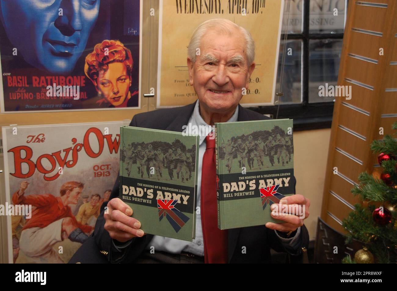 Bill Pertwee Book Release Stock Photo - Alamy