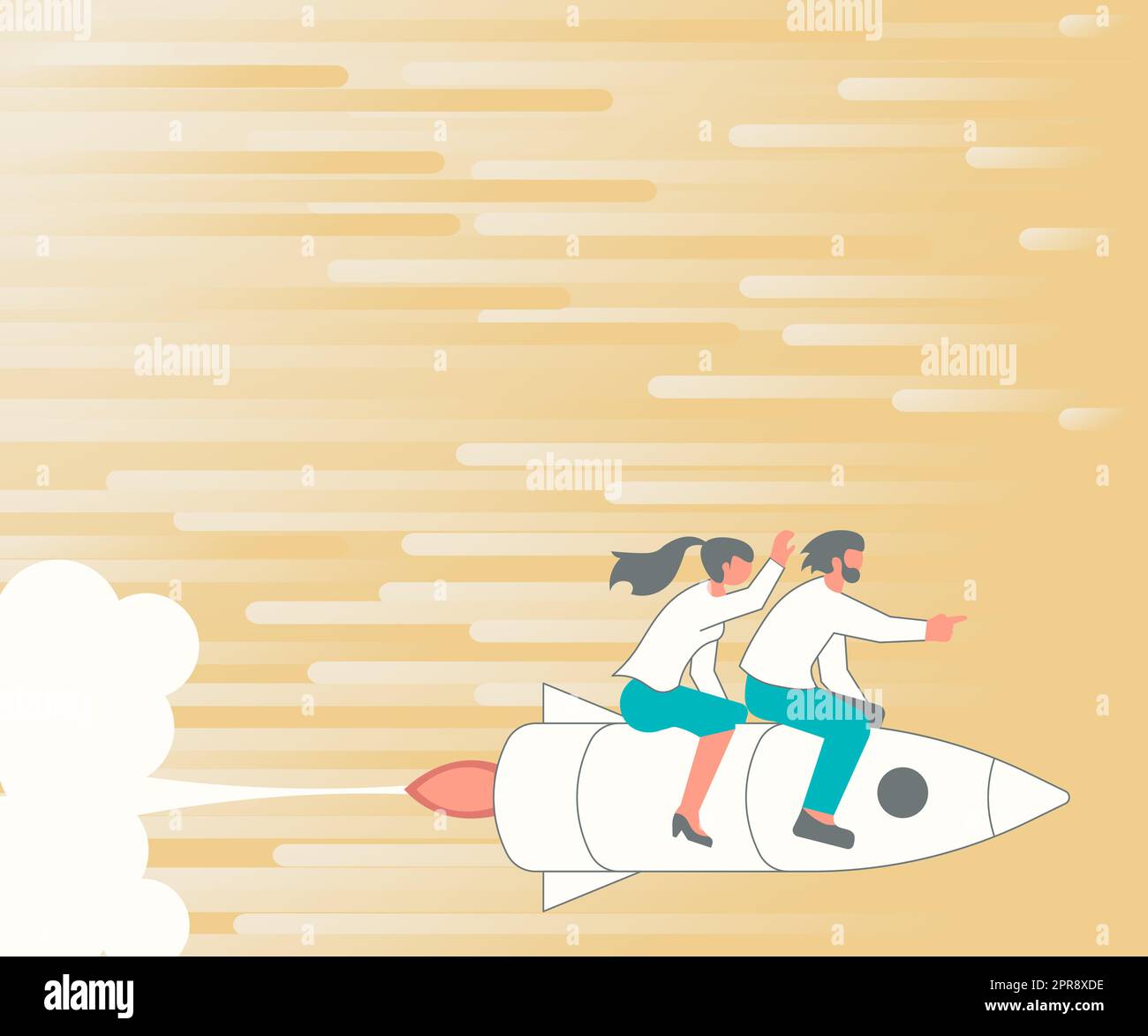 Child riding wave Stock Vector Images - Alamy