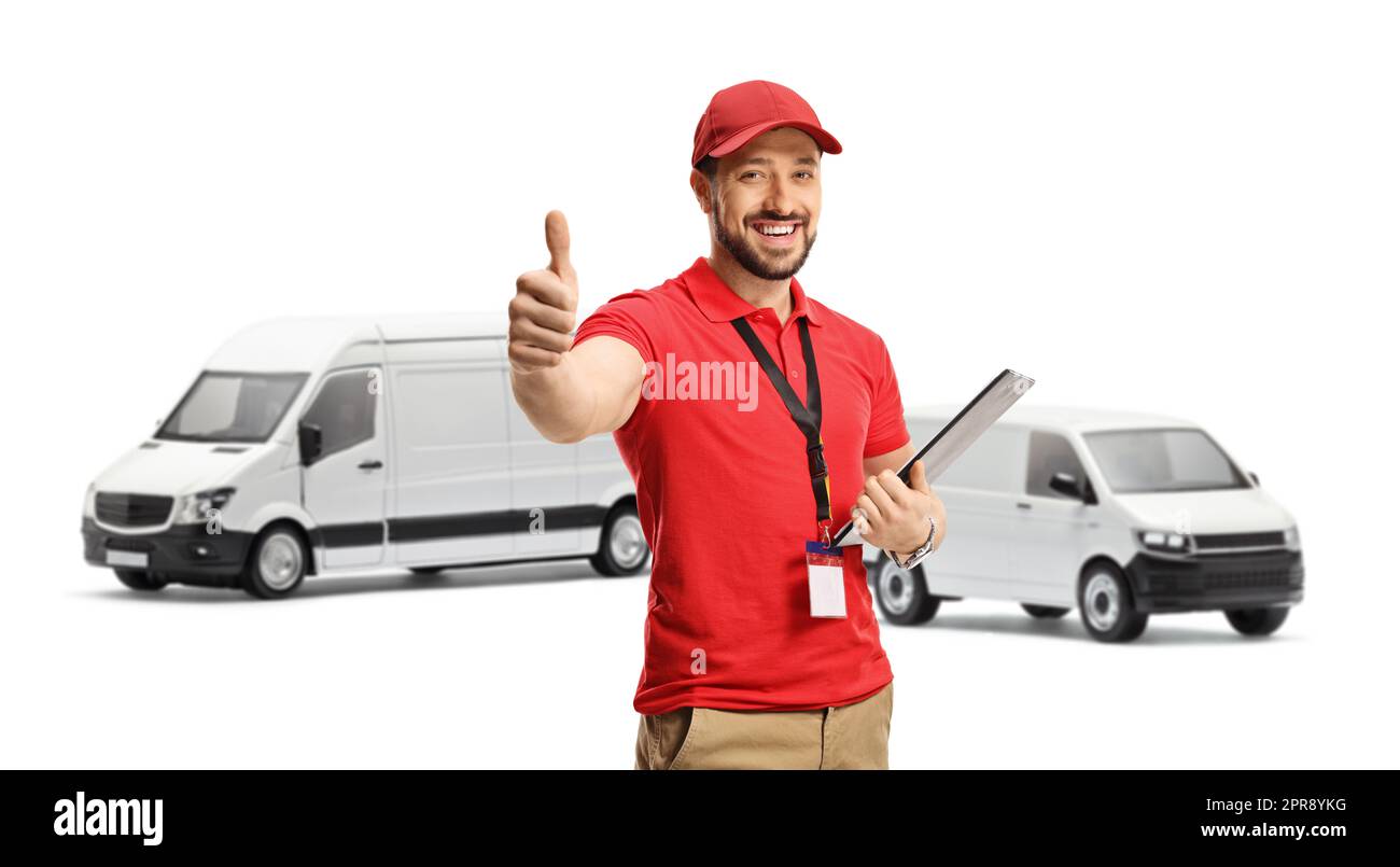 Van driver hi-res stock photography and images - Alamy