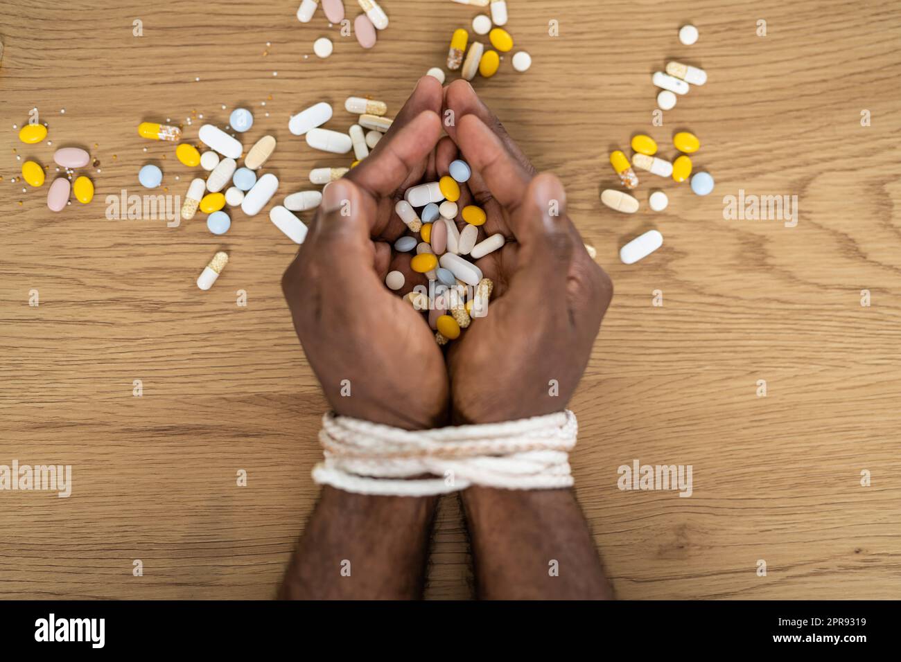 Medication Narcotic Addict Stock Photo - Alamy