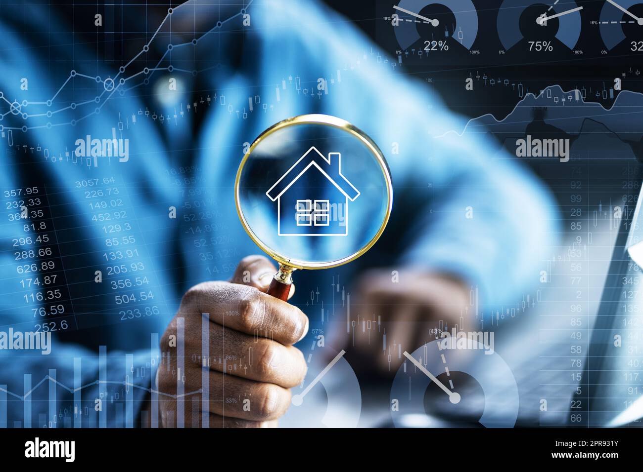 Real Estate House Appraisal And Inspection Stock Photo - Alamy