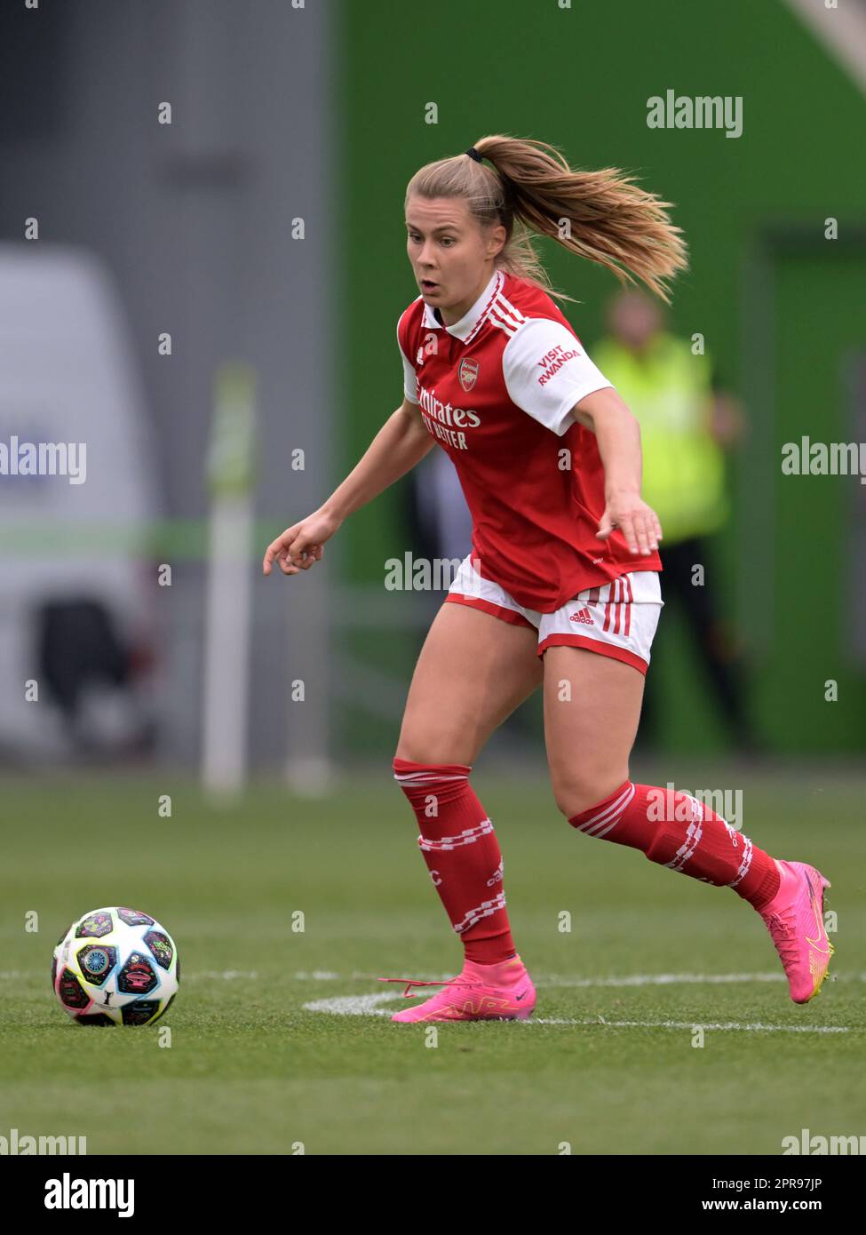 WOLFSBURG - Victoria Pelova of Arsenal WFC during the UEFA Champions ...