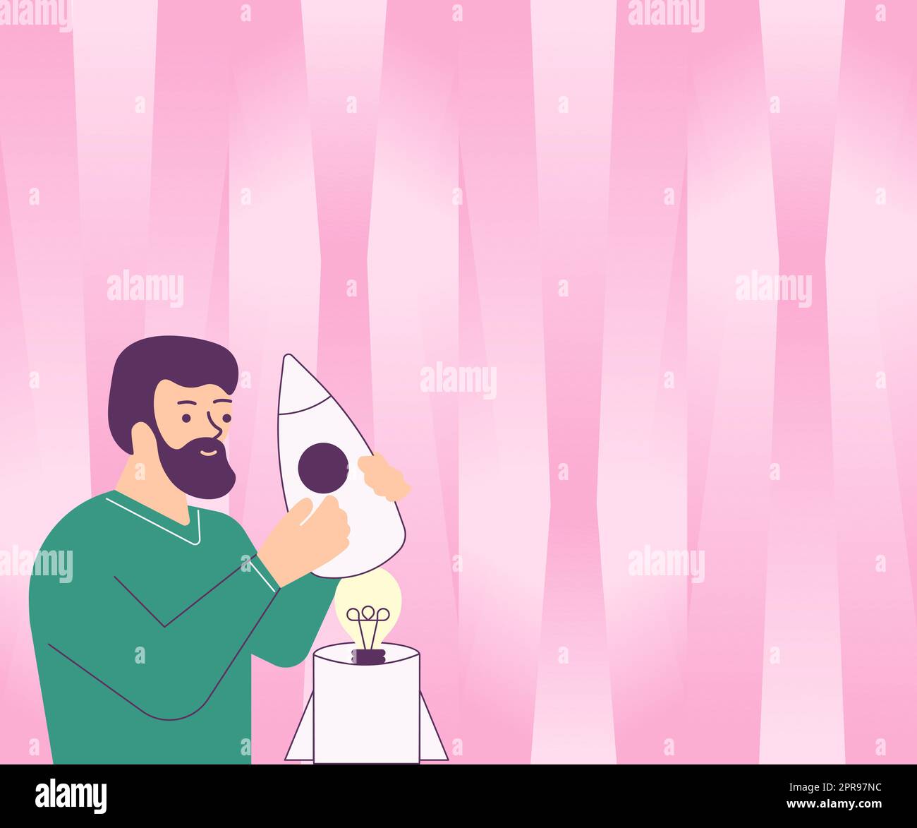 A wonderful guy Stock Vector Images - Alamy