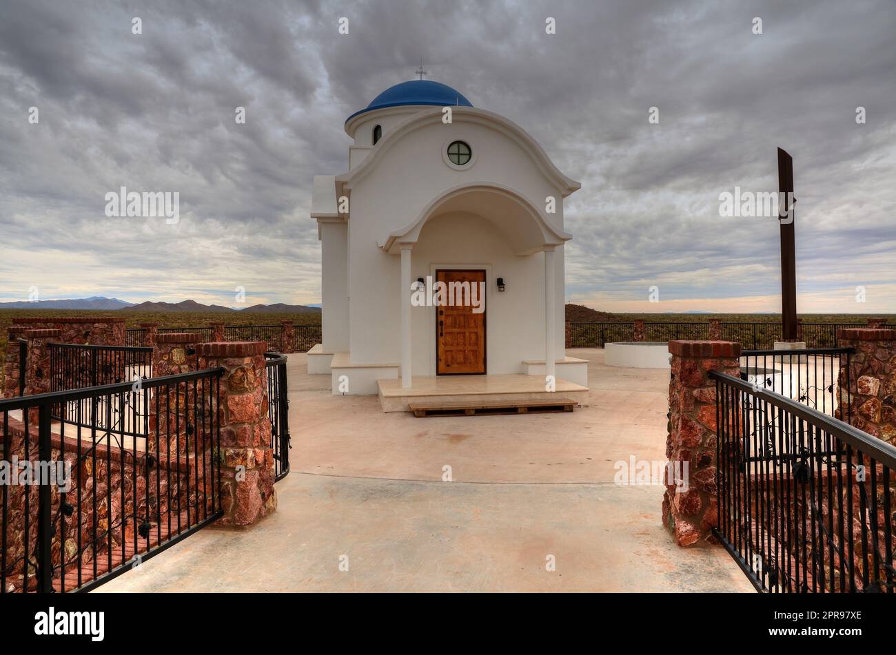 Greek orthodox chapel at St. anthony's monastery Stock Photo - Alamy