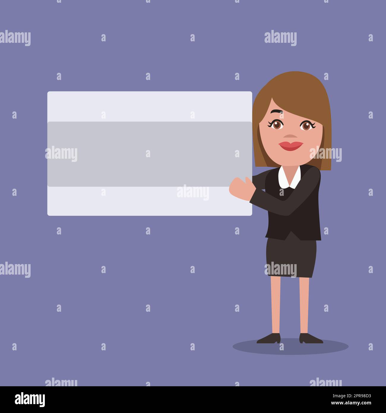 Flat design Vector Illustration Empty esp template copy text for Ad ...