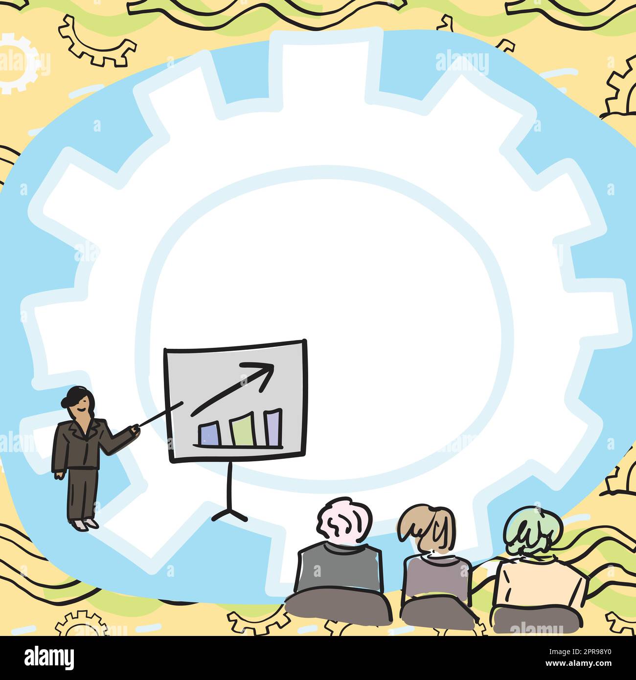 Person thinking whiteboard Stock Vector Images - Alamy