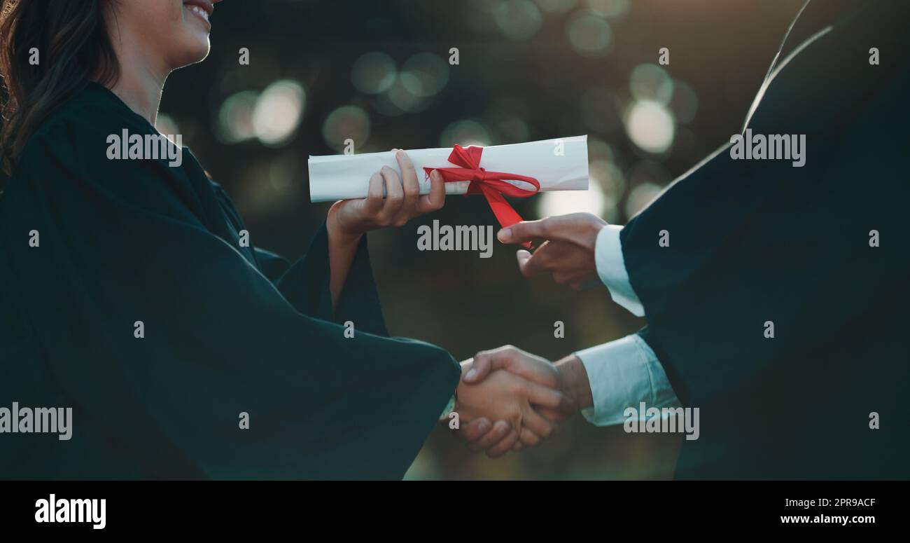 Receiving his diploma hi-res stock photography and images - Alamy