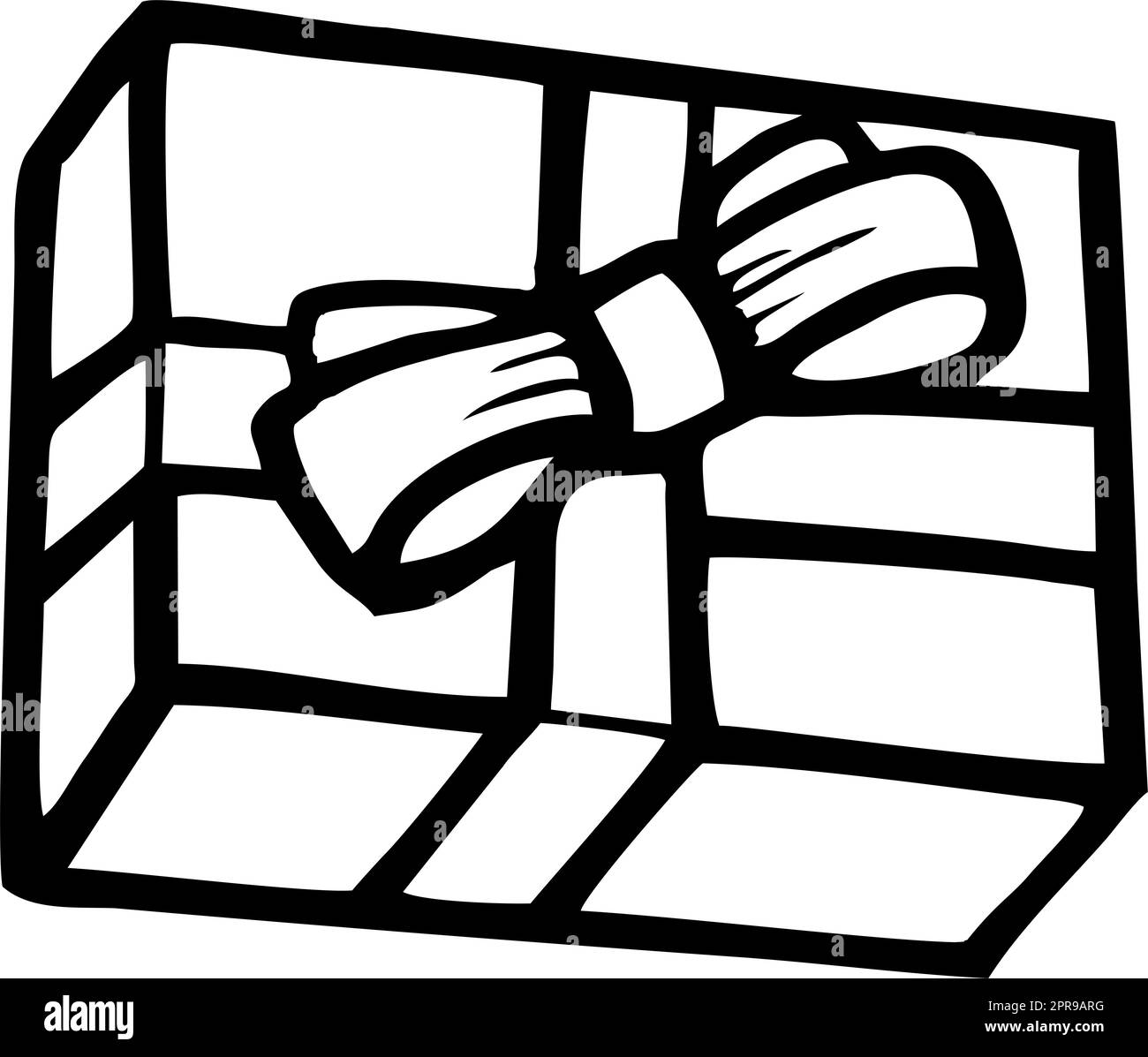 Box sign Black and White Stock Photos & Images - Alamy