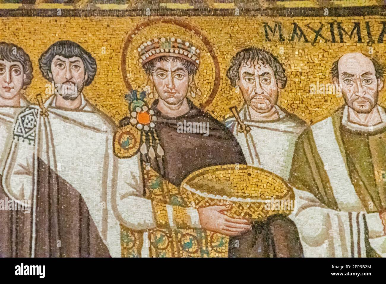 The Basilica of San Vitale is a late antique church in Ravenna, Italy ...