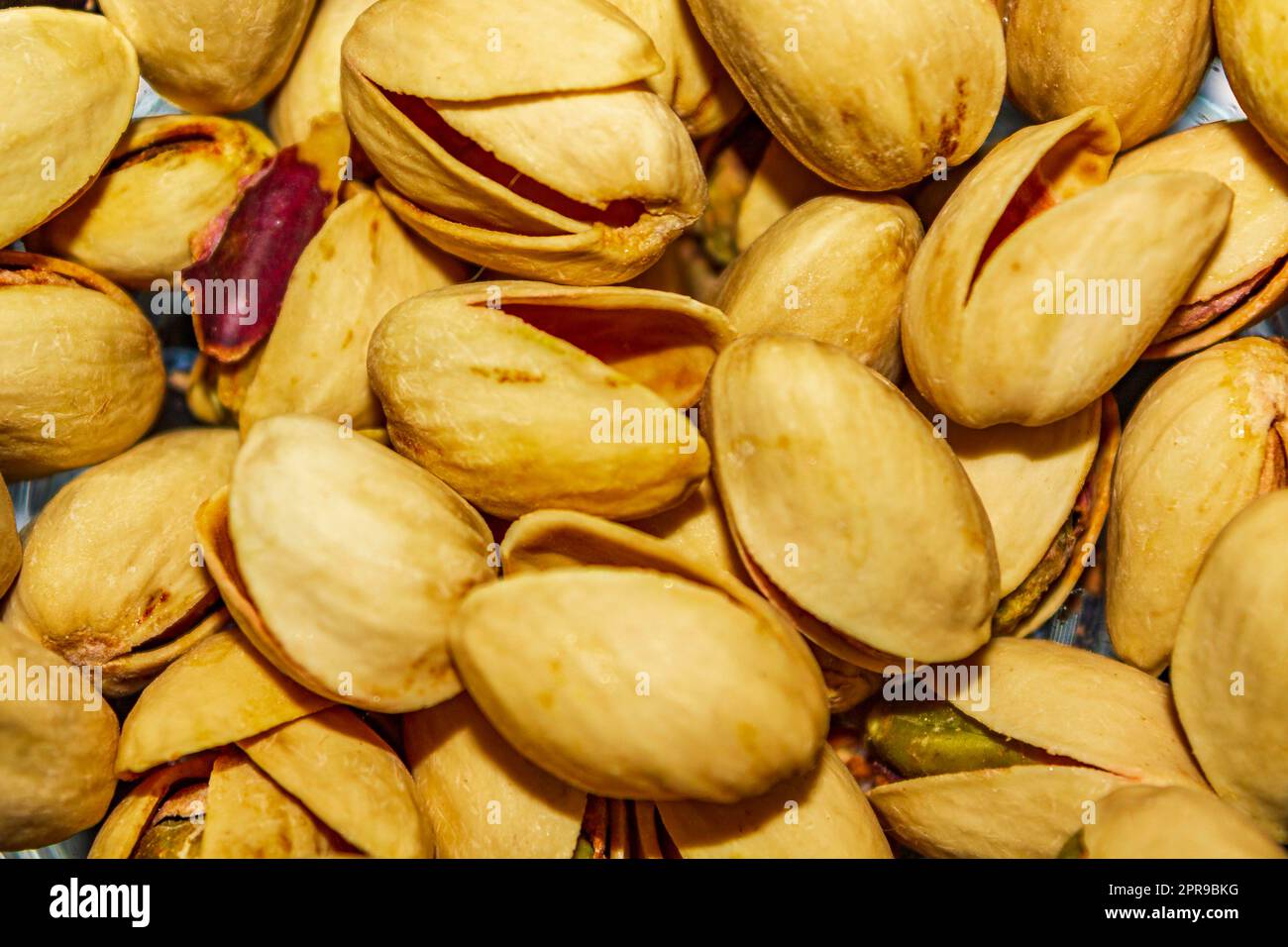 Pistachio nuts with open shell hi-res stock photography and images - Alamy
