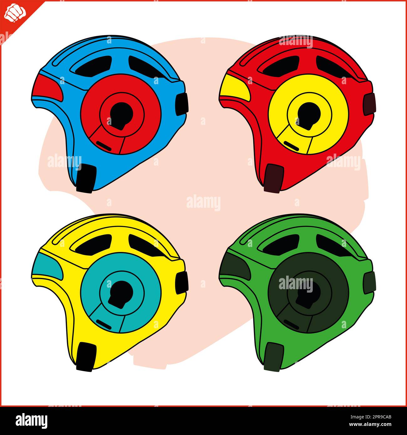 Cool helmets for martial arts, martial arts. Full head protection from ...