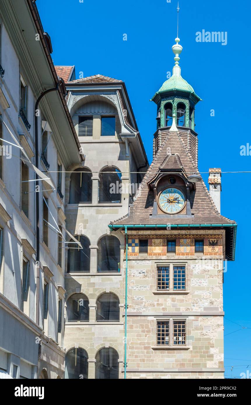 Architecture in the city of Geneva, Switzerland Stock Photo - Alamy