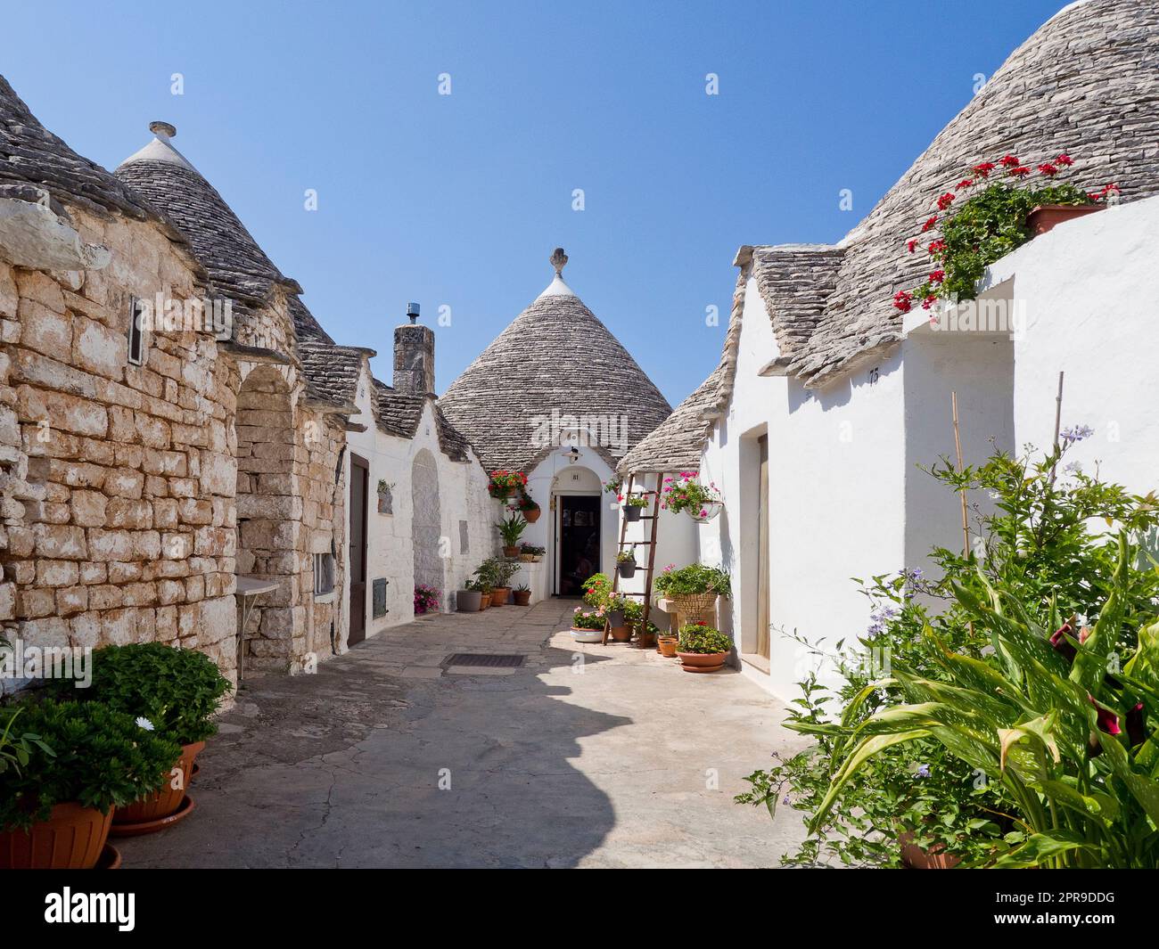 Italy, Alberobello, Trull House - UNESCO Zona Monumentale Rione Aia ...