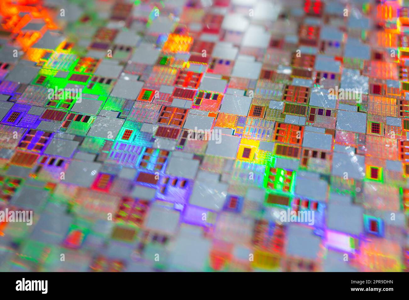 Silicon wafer for manufacturing semiconductor of integrated circuit Stock Photo - Alamy