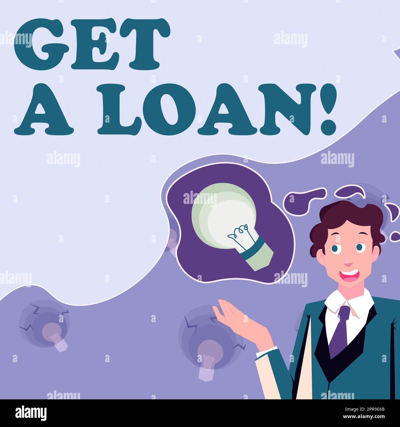 Hand writing sign Get A Loan. Business concept mount of money that is ...