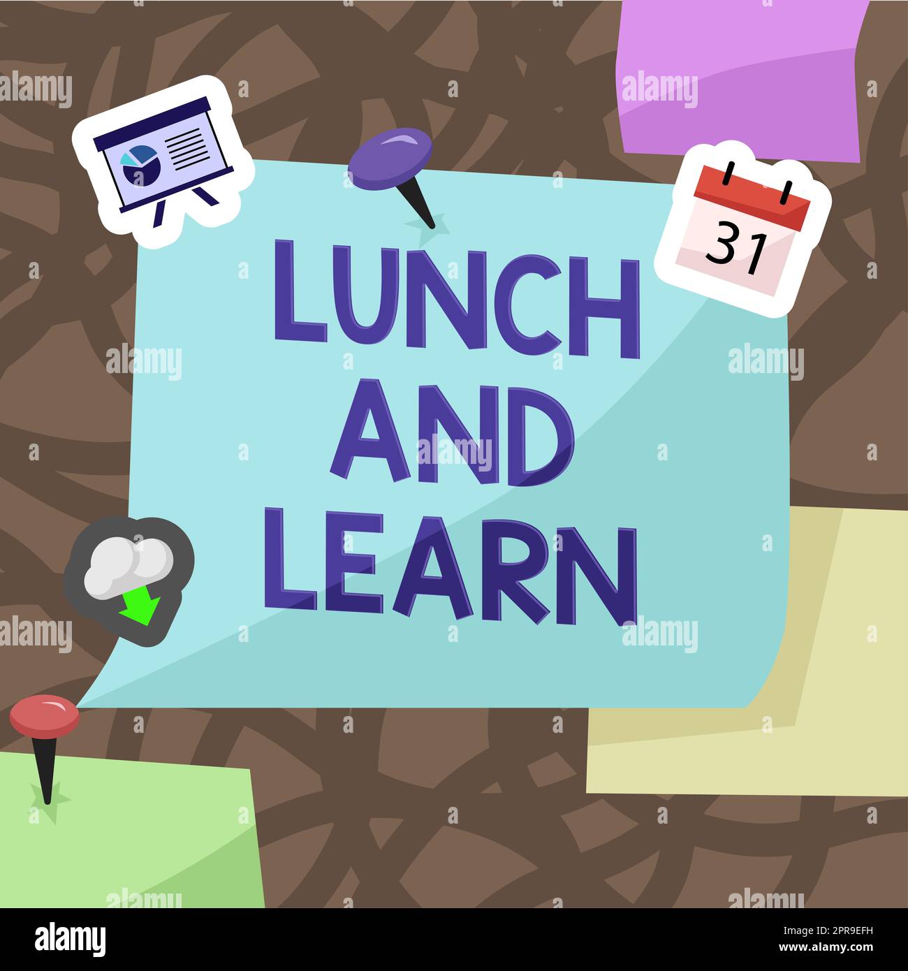 Sign displaying Lunch And Learn, Word Written on Have meal and study ... Sign displaying Lunch And Learn, Word Written on Have meal and study ...