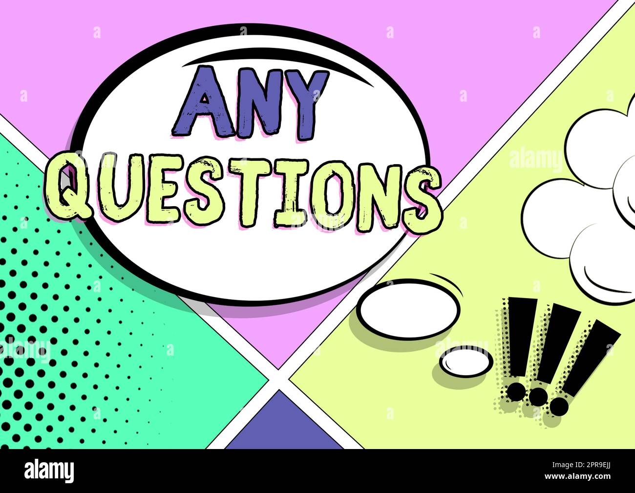 Handwriting text Any Questions. Business concept Clueless Blank face ...