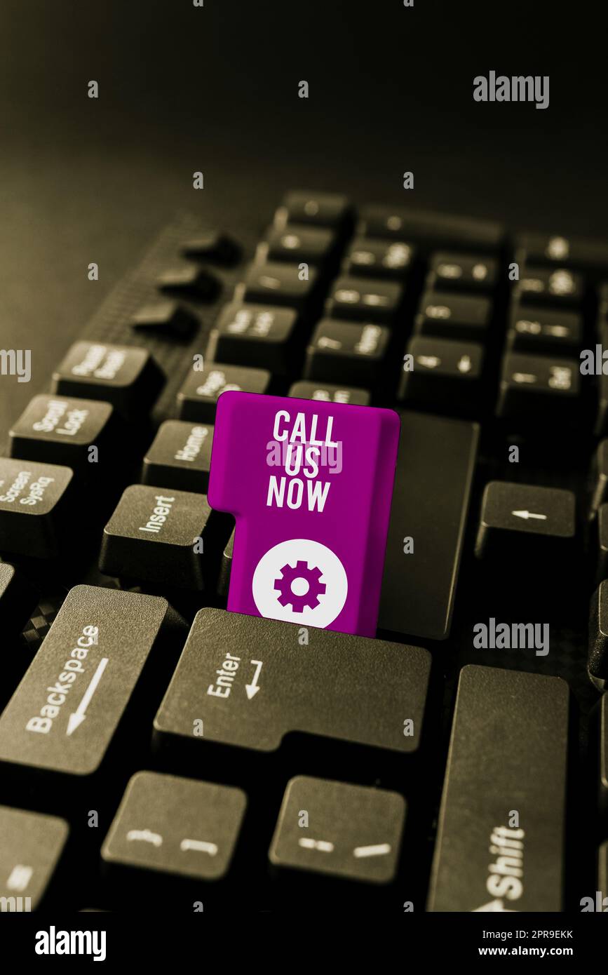 Contact us now word hi-res stock photography and images - Alamy