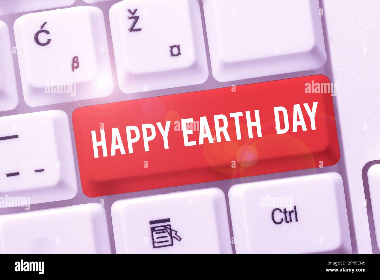 Text showing inspiration Happy Earth Day. Word for Worldwide ...