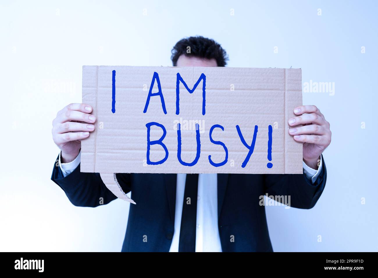 Businessman holding out paper hi-res stock photography and images - Alamy