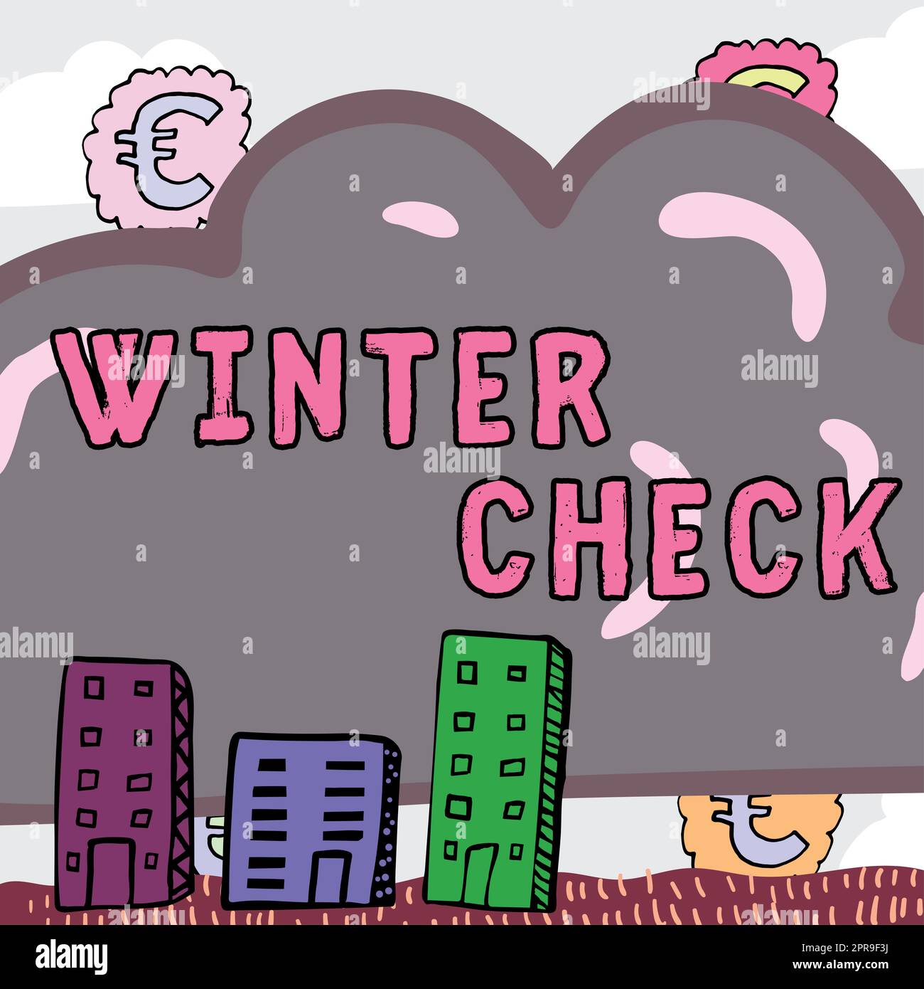 Writing displaying text Winter Check. Word Written on Coldest Season ...