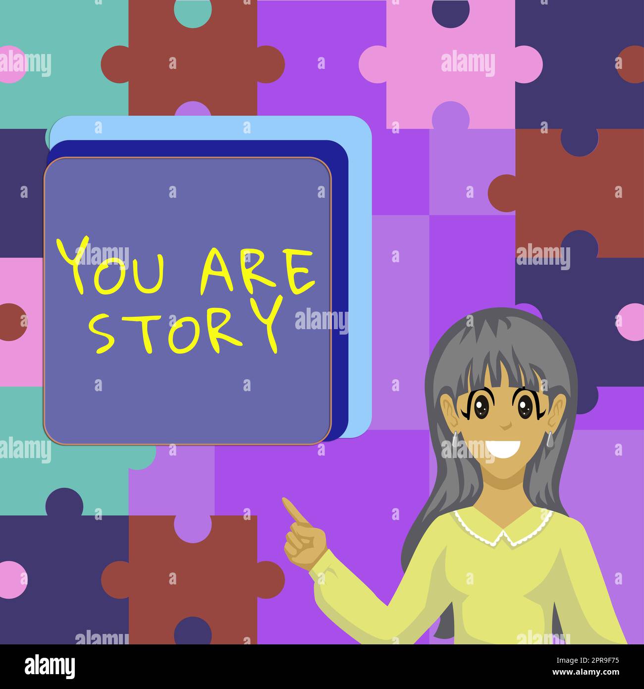 Text caption presenting You Are Story. Business showcase Your stories ... Text caption presenting You Are Story. Business showcase Your stories ...