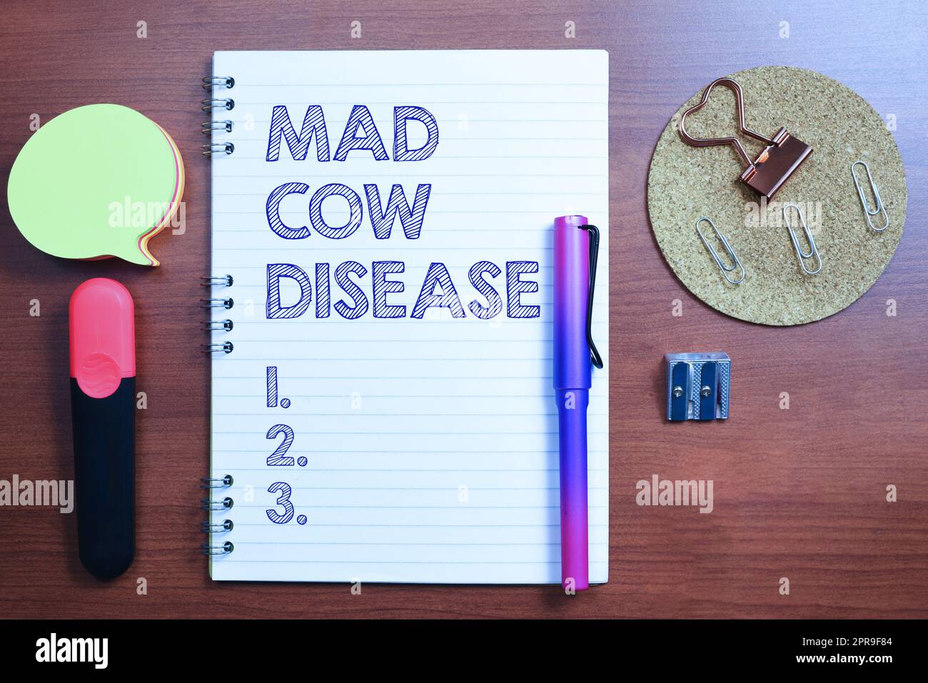 Inspiration Showing Sign Mad Cow Disease Business Concept Neurodegenerative Lethal Disease