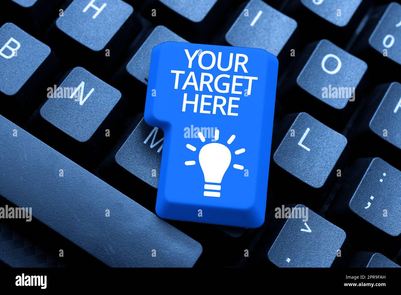 Writing displaying text Your Target Here. Business idea Be focused on ...