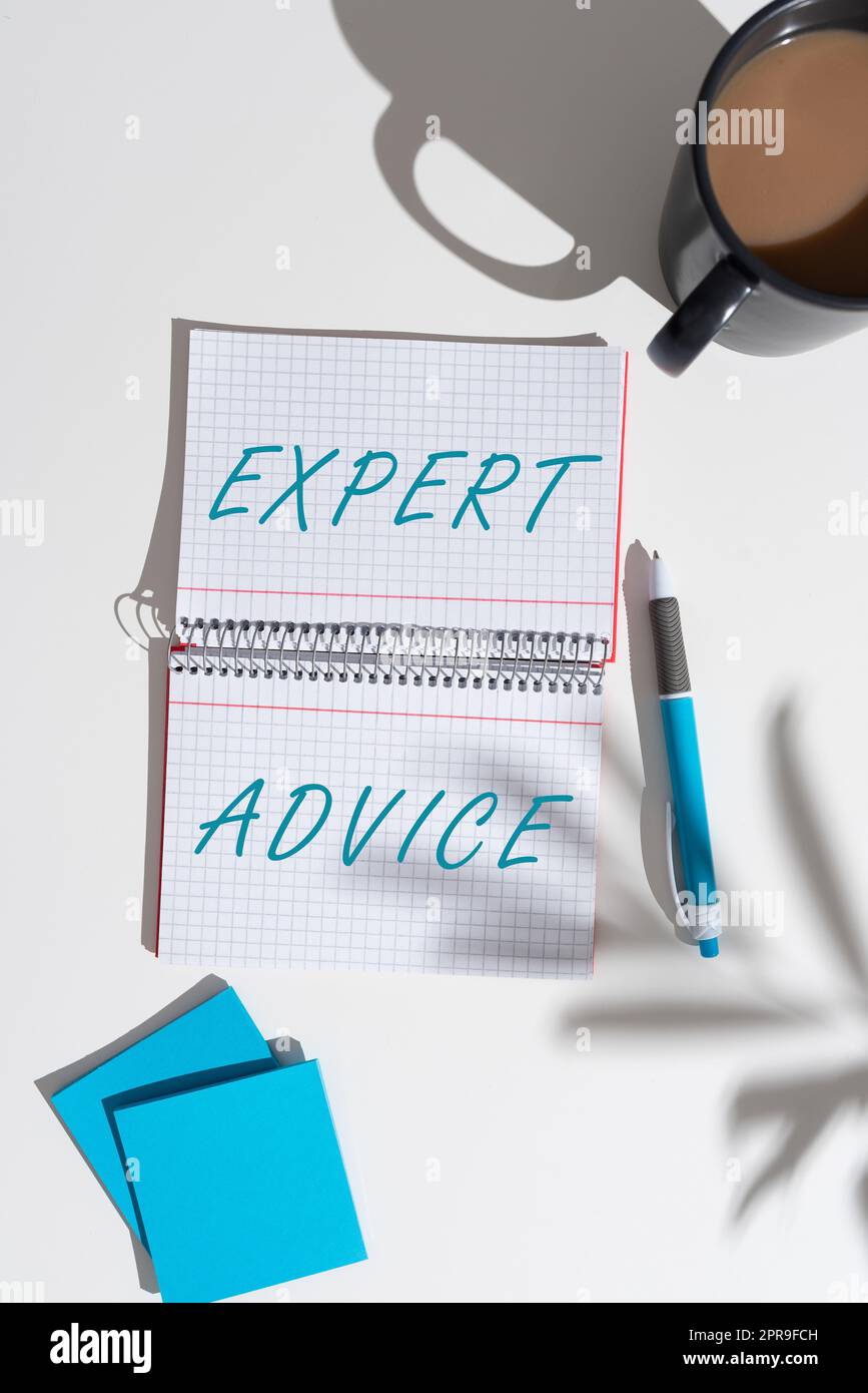 Writing displaying text Expert Advice. Business concept Sage Good Word ...
