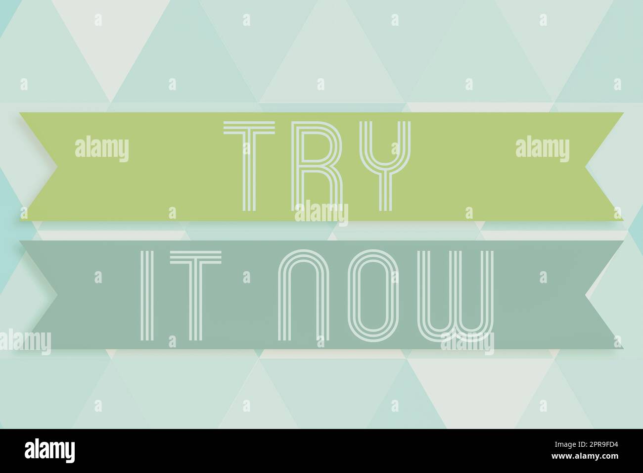 Text showing inspiration Try It Now. Business overview Free trial of ...