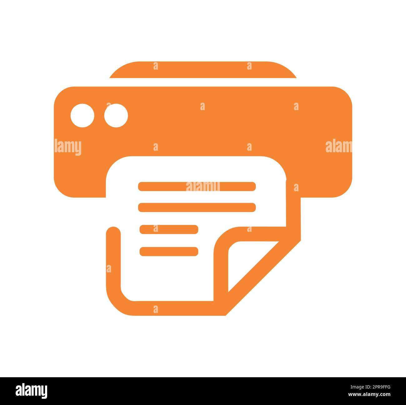 Facsimile Vector Illustration Icon Stock Vector Image & Art - Alamy