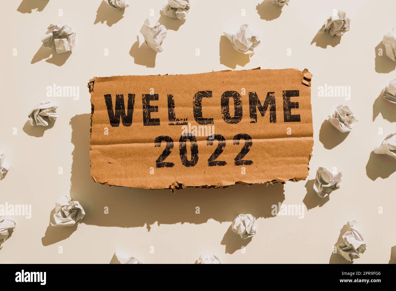 Inspiration showing sign Welcome 2022. Internet Concept New Year ...