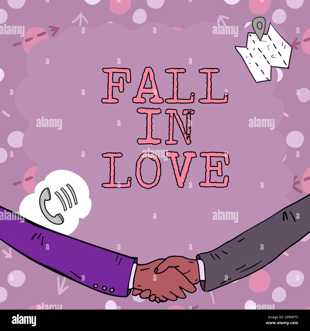 Conceptual caption Fall In Love. Word Written on Feeling loving ...
