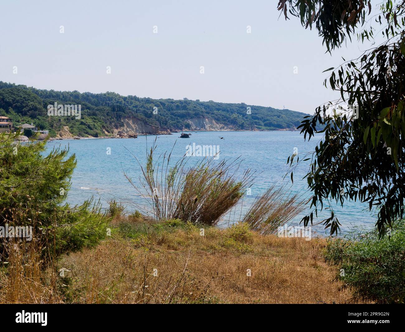 Greece, Agios Andreas - Beach St Andrew Stock Photo - Alamy