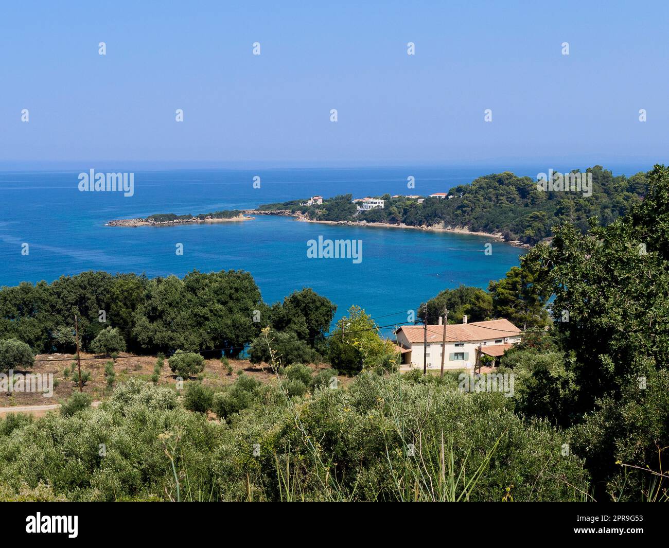 Greece, Agios Andreas - Beach St Andrew Stock Photo - Alamy