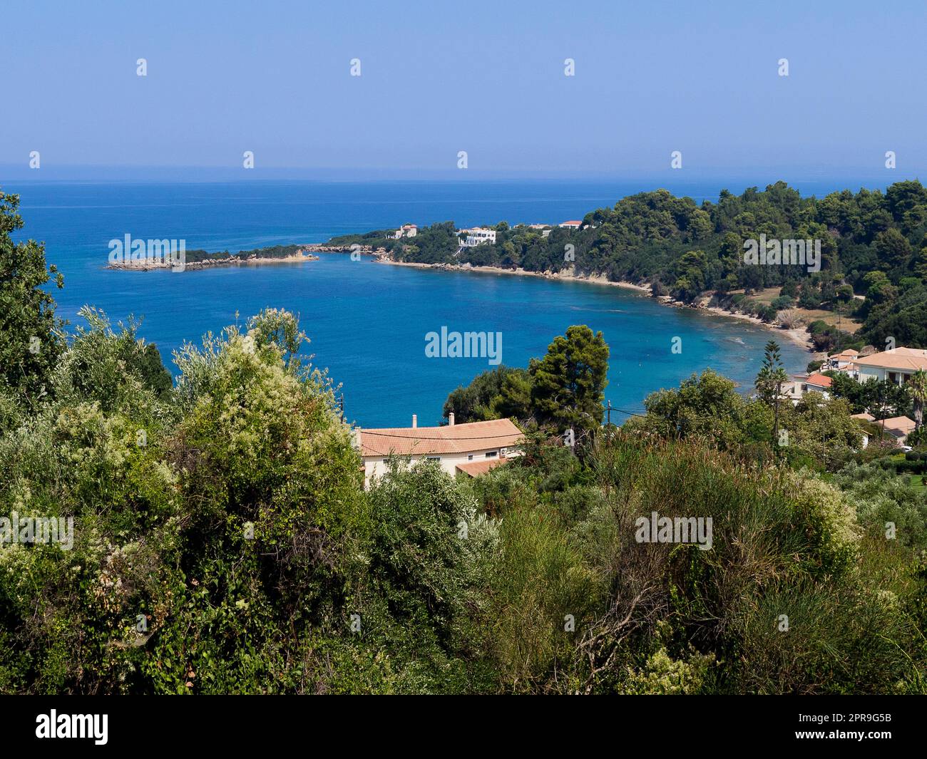 Greece, Agios Andreas - Beach St Andrew Stock Photo - Alamy