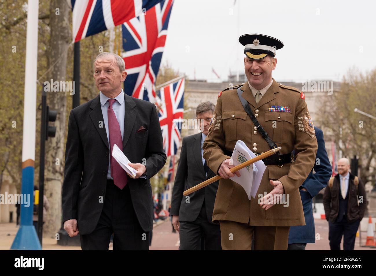 Ten days before the coronation of King Charles III takes place, members ...