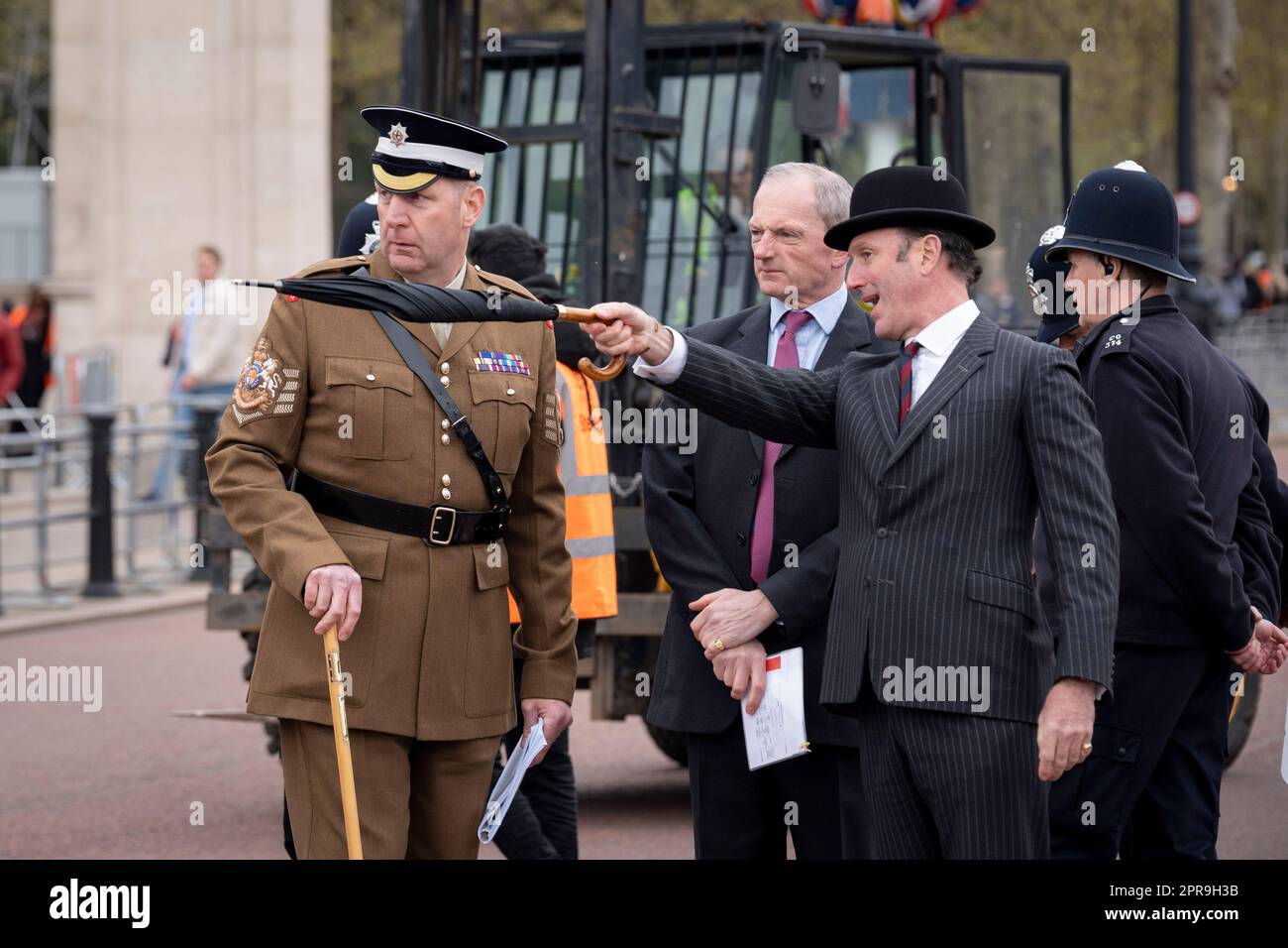 Ten days before the coronation of King Charles III takes place, members ...