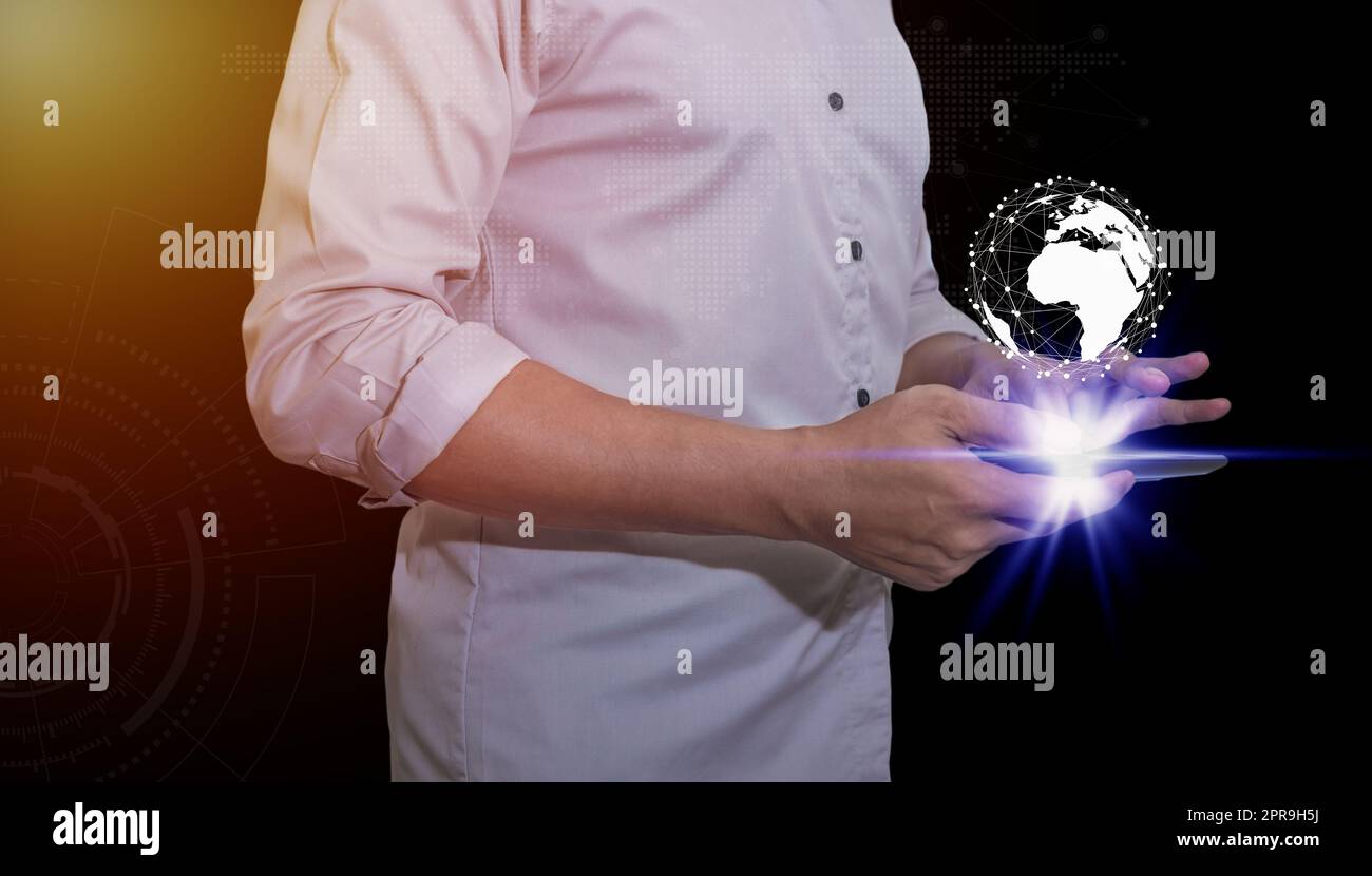 Age of technology People's, Use of technology in the modern era Stock ...