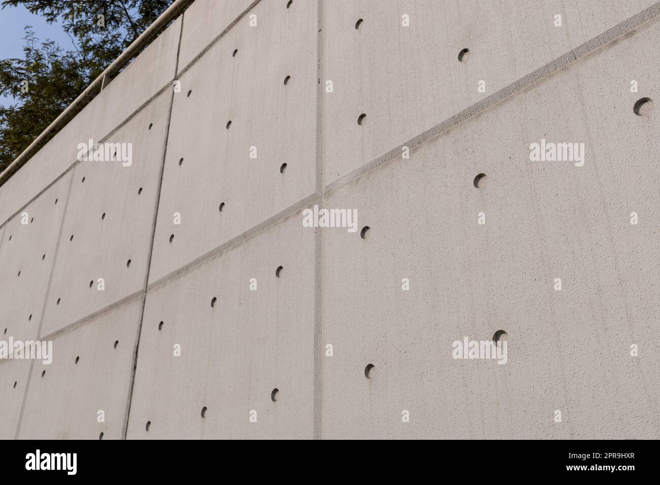 Concrete grey wall at outdoor Stock Photo - Alamy
