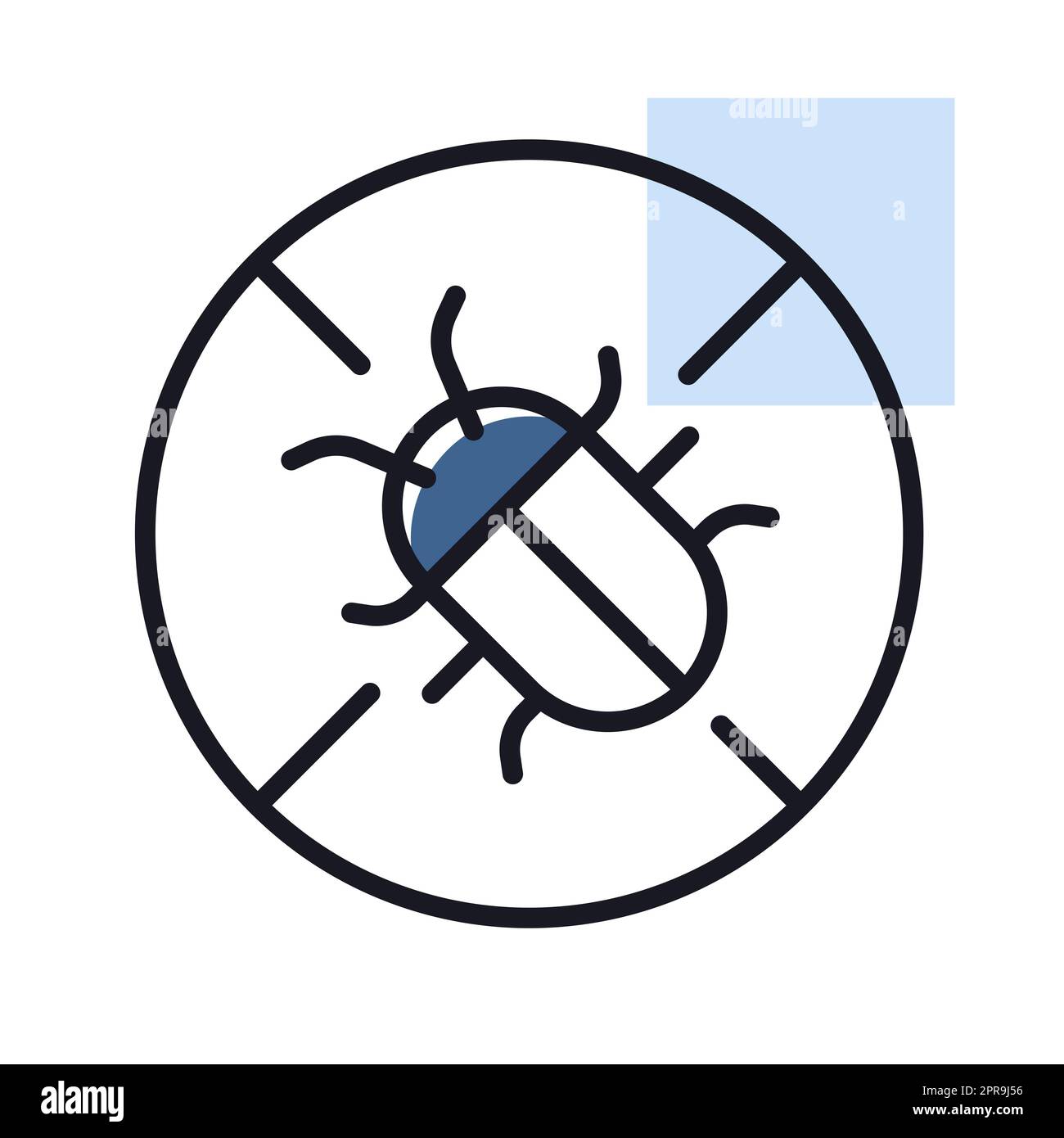 Control insect pests. Protecting plants from wreckers vector icon ...