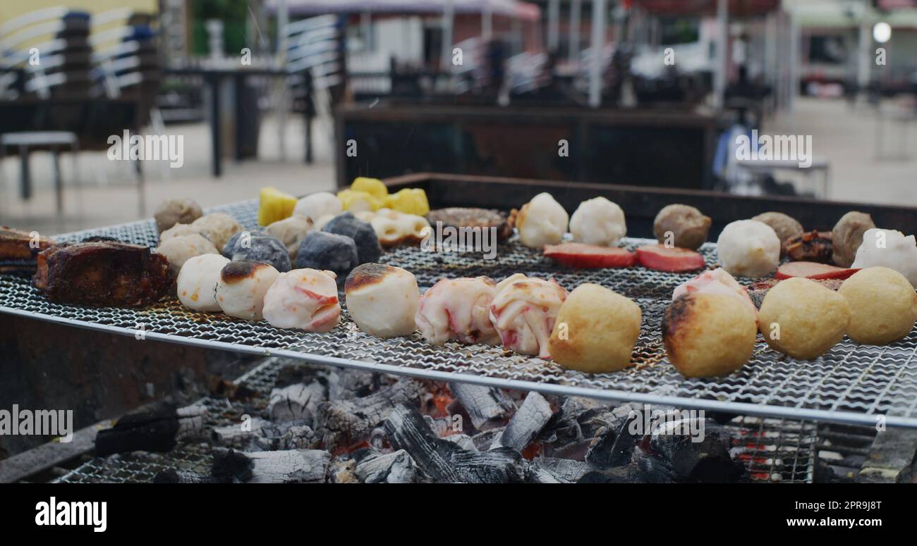 Hong kong fish balls hi-res stock photography and images - Alamy