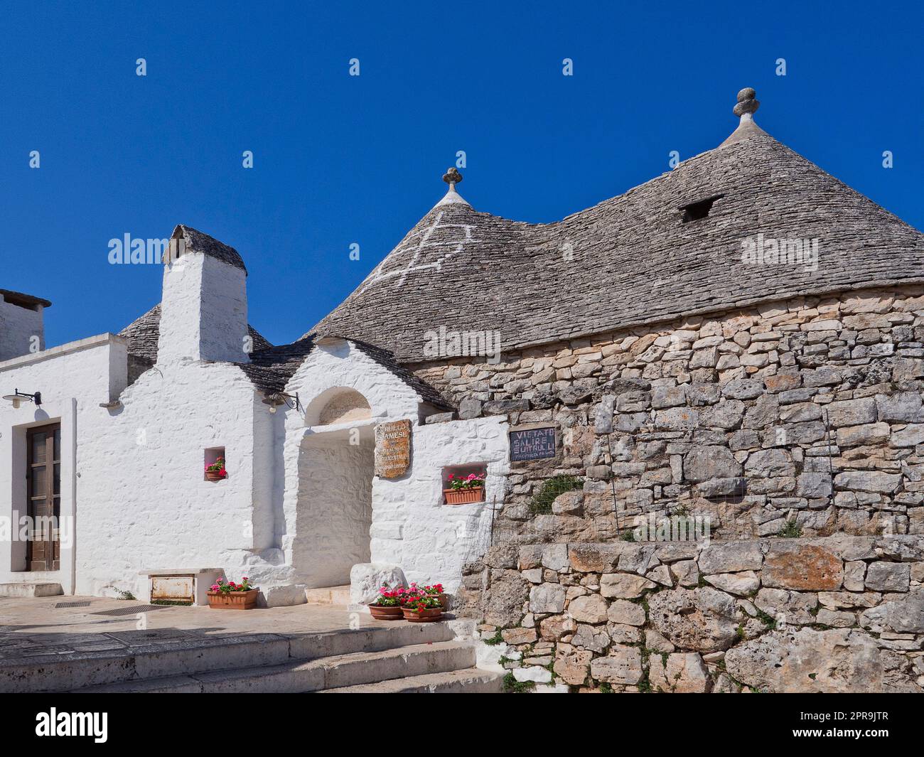 Italy, Alberobello, Trull House - UNESCO Zona Monumentale Rione Aia ...