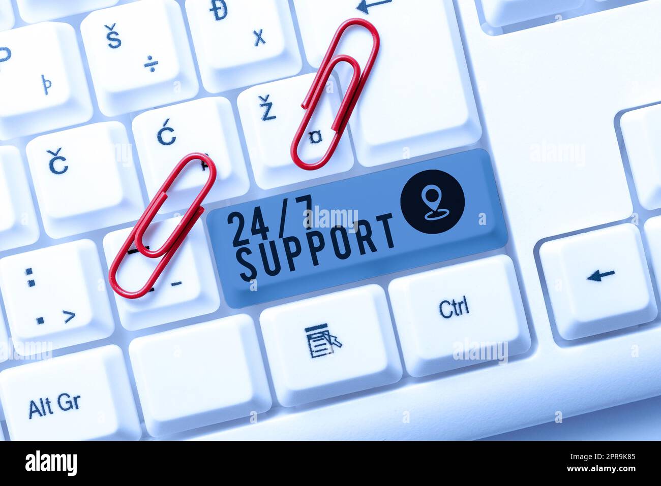 Text showing inspiration 24 7 Support. Word Written on Giving ...