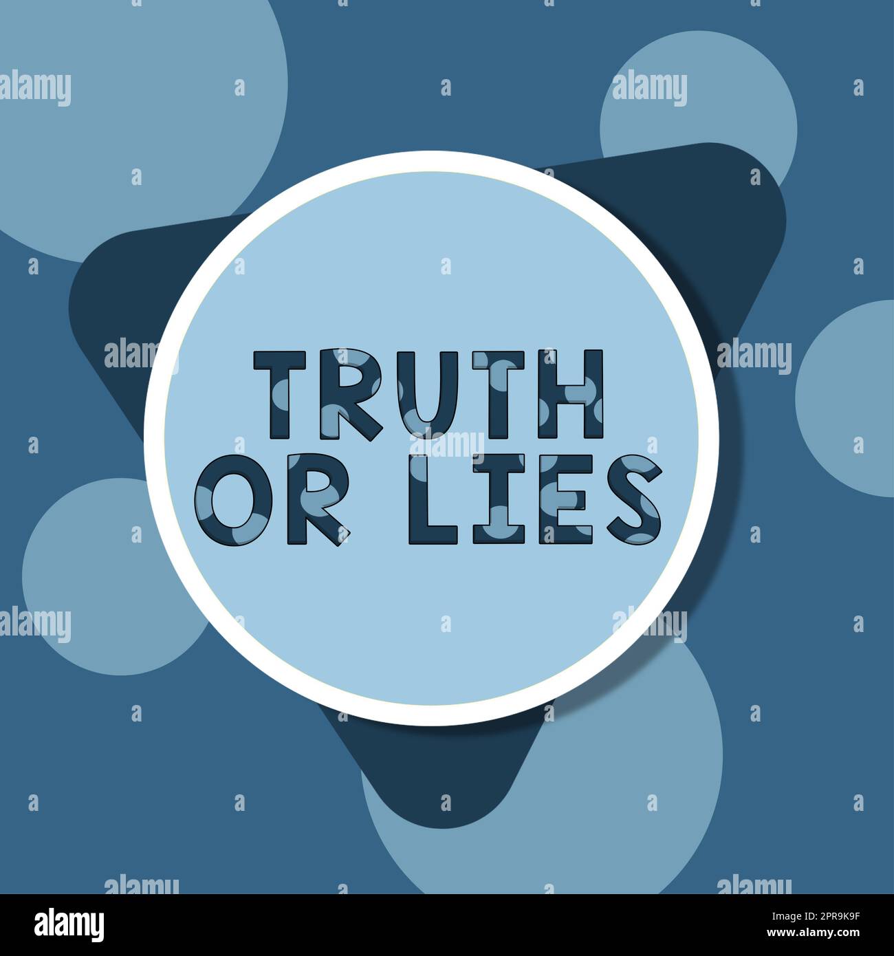 Hand writing sign Truth Or Lies, Business concept Decide between a fact ...