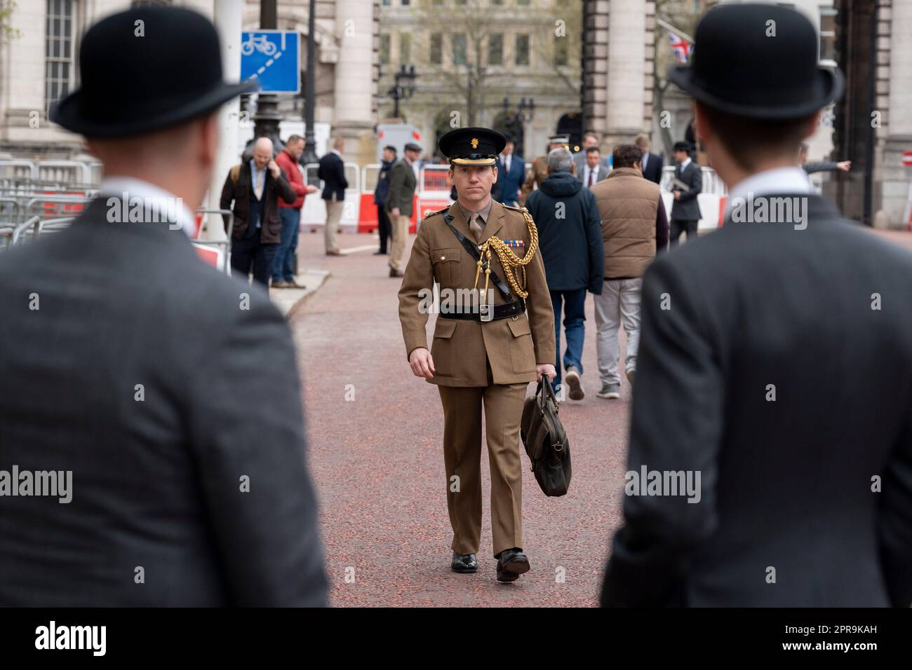 Ten days before the coronation of King Charles III takes place, ranks ...