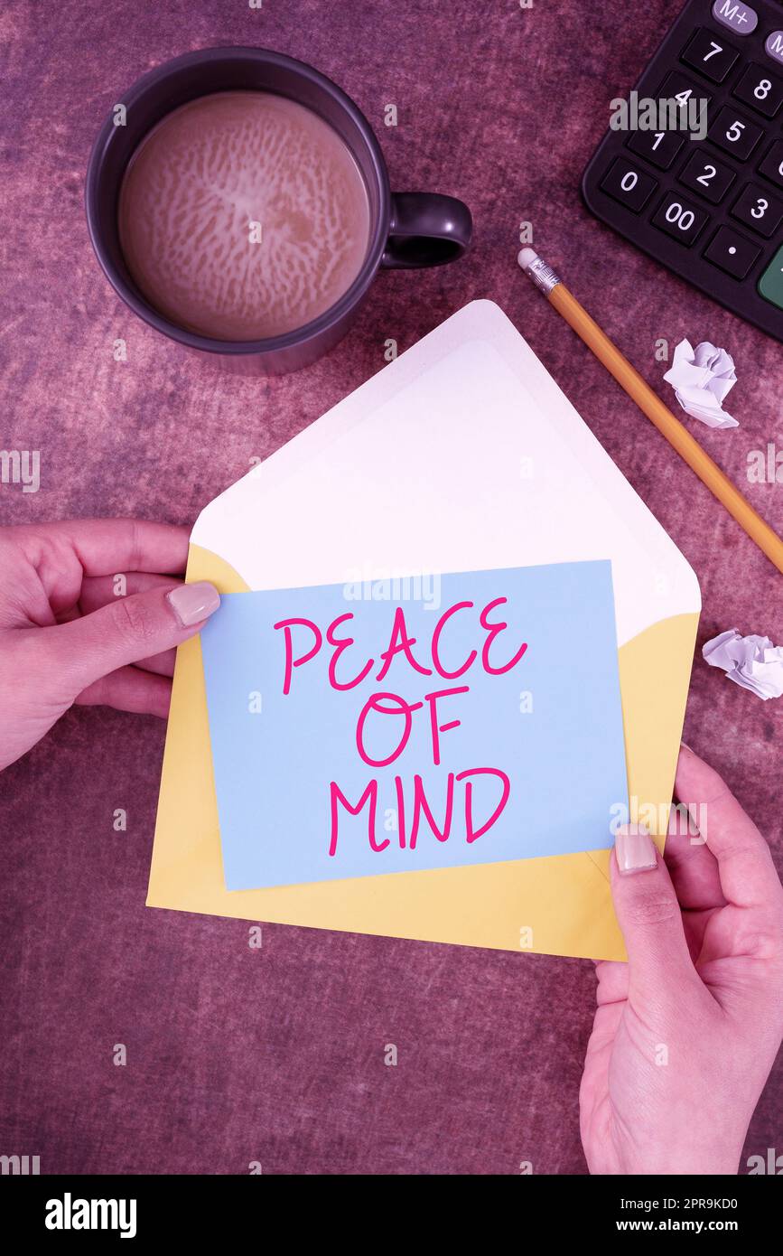 Mental peace concept hi-res stock photography and images - Alamy